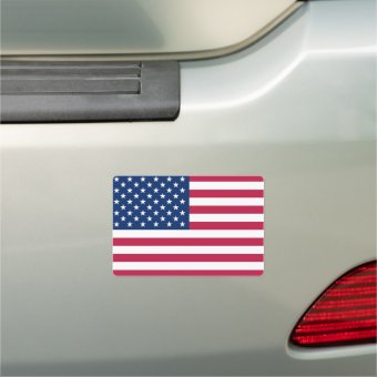 American Flag Car Magnet | Zazzle