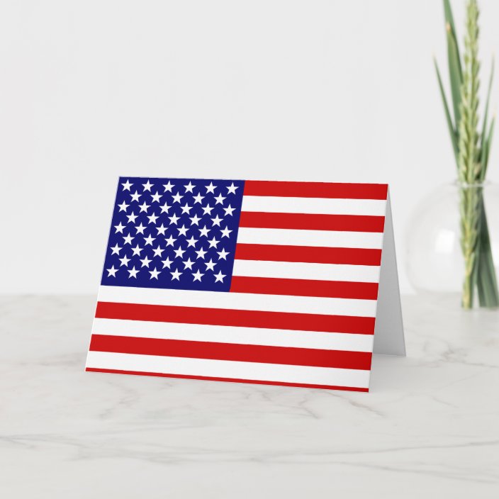 American flag card | Zazzle.com
