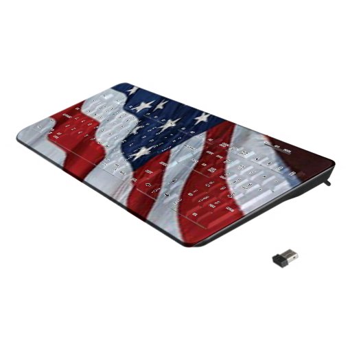 American Flag Computer Keyboard | Zazzle