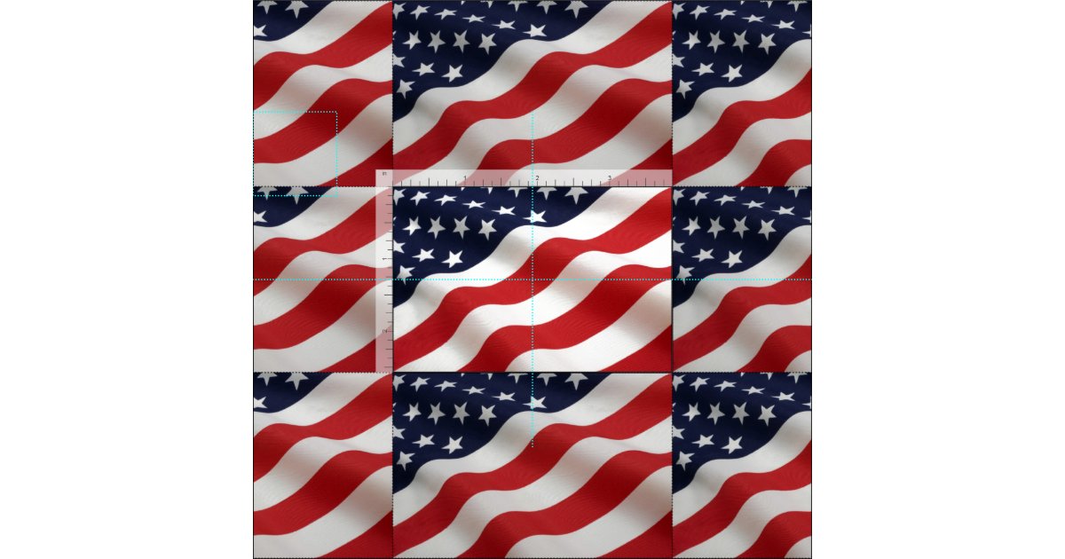 American Flag Fabric | Zazzle