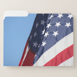 American Flag File Folder | Zazzle