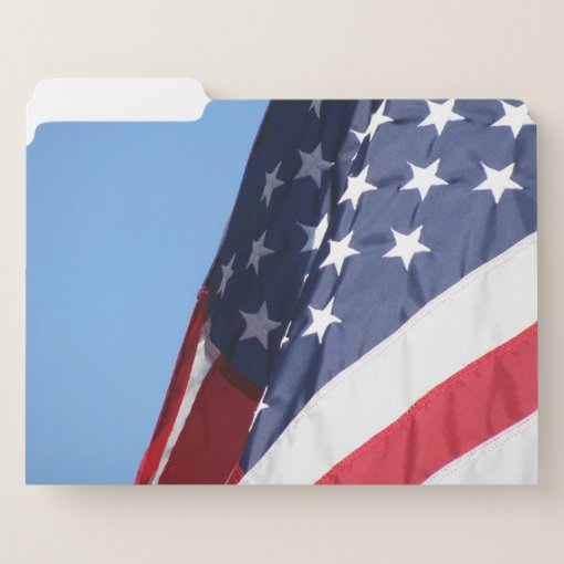 American Flag File Folder | Zazzle