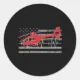 American Flag Flight Medic Hebeat Classic Round Sticker | Zazzle