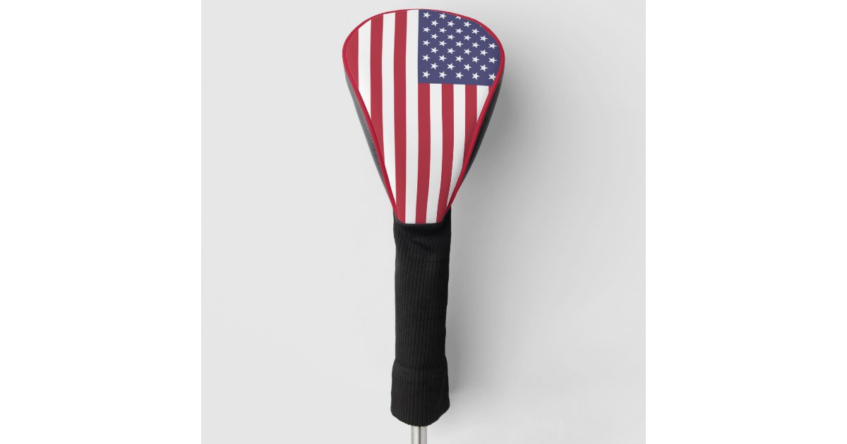 American Flag Golf Driver Headcover | Zazzle