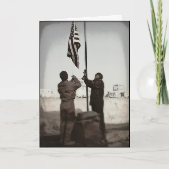 American Flag, Hero - Thank You Veterans Day Card | Zazzle