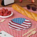 American Flag July 4th Paper Plates | Zazzle