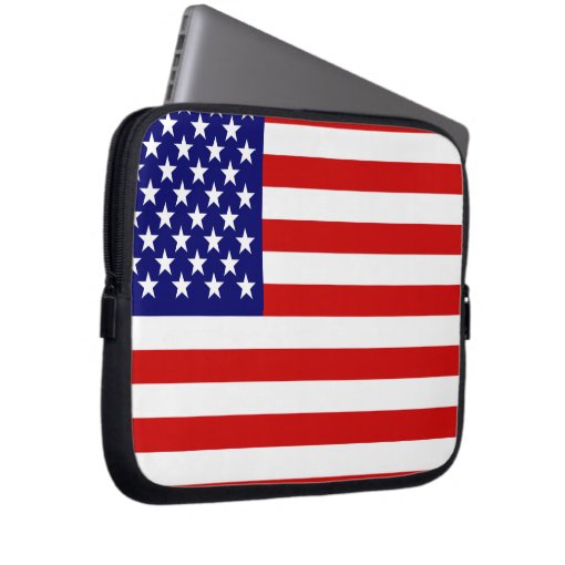 American flag laptop sleeve | Zazzle