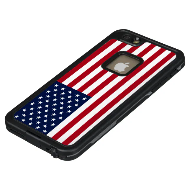 American Flag LifeProof iPhone Case | Zazzle
