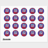 American Flag Memorial Day Stickers | Zazzle