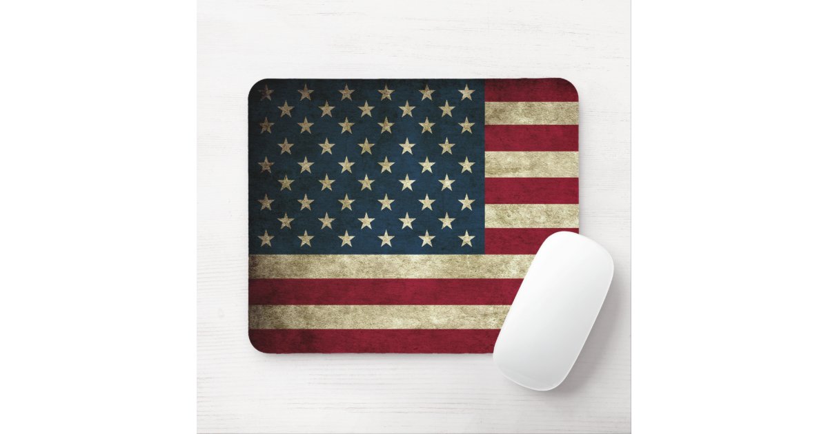American Flag Mouse Pad | Zazzle