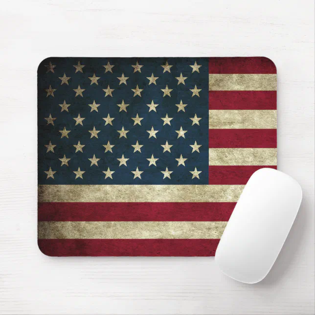 American Flag Mouse Pad | Zazzle