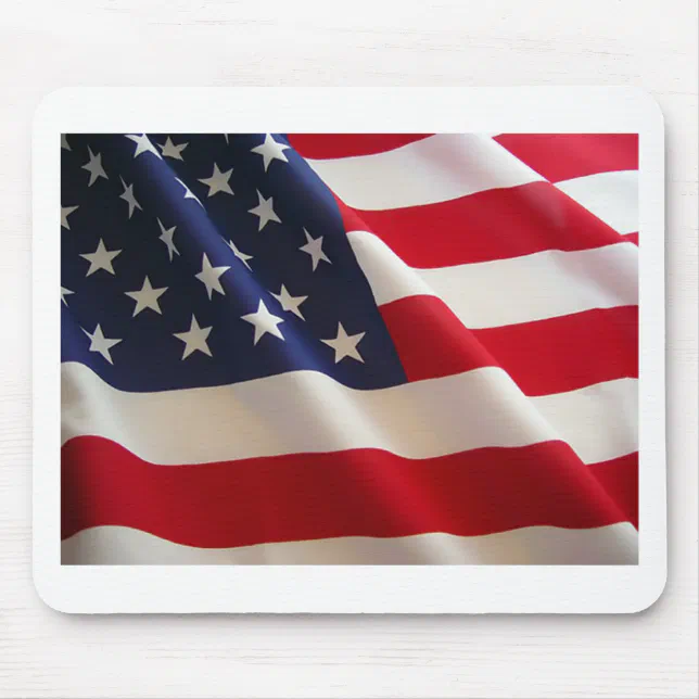 American Flag Mouse Pad | Zazzle