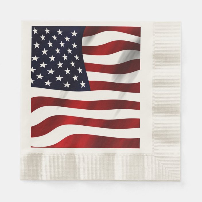 American Flag Napkins | Zazzle.com