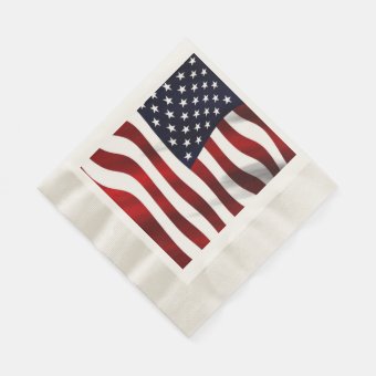 American Flag Napkins | Zazzle