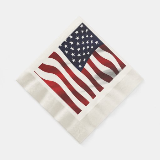 American Flag Napkins | Zazzle