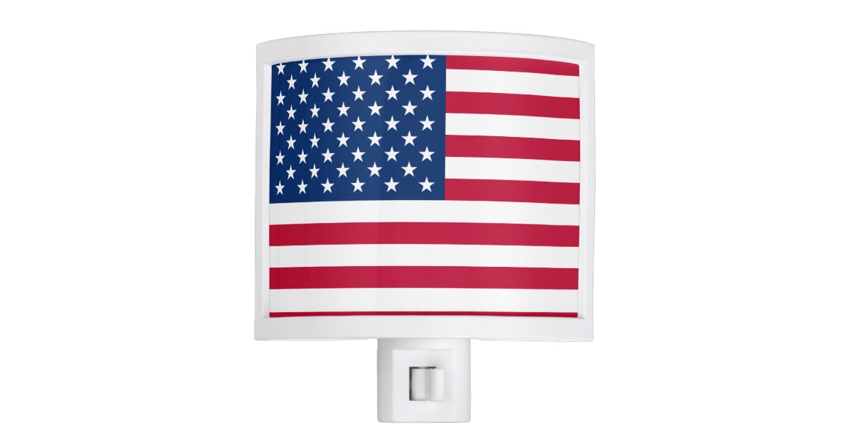 American Flag Night Light | Zazzle