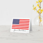 American flag note cards | Zazzle
