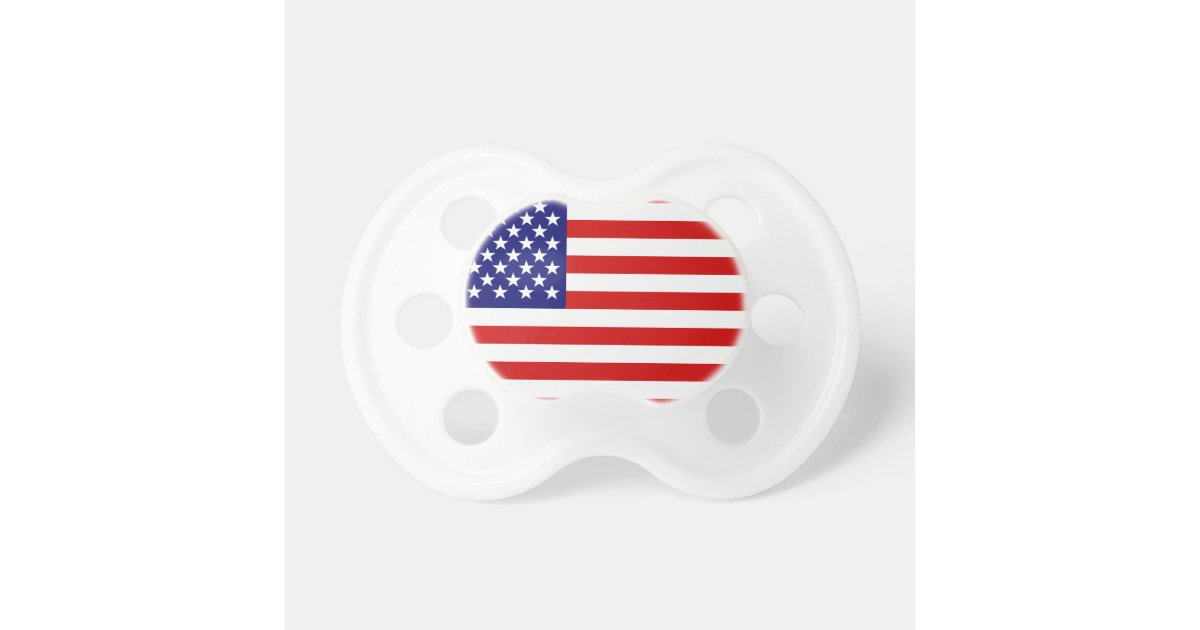 American flag pacifier | Zazzle