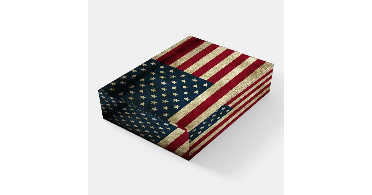 American Flag Paperweight | Zazzle