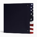 American Flag Patriotic Independence Day Binder | Zazzle