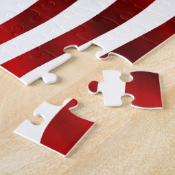 American Flag Patriotic Independence Day Jigsaw Puzzle | Zazzle