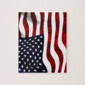 American Flag Patriotic Independence Day Jigsaw Puzzle | Zazzle