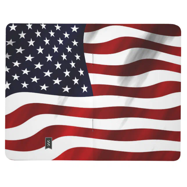 American Flag Patriotic Independence Day Journal | Zazzle