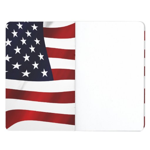 American Flag Patriotic Independence Day Journal | Zazzle