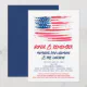 American Flag Patriotic Invitation | Zazzle