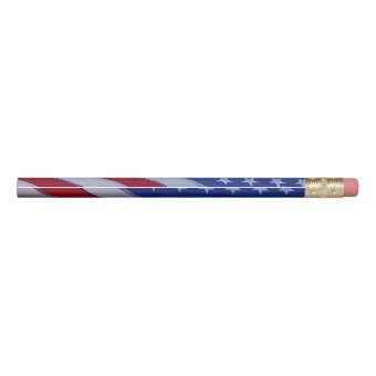 American Flag Pencil | Zazzle