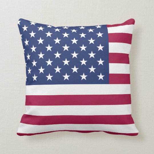 American Flag Pillow | Zazzle.com