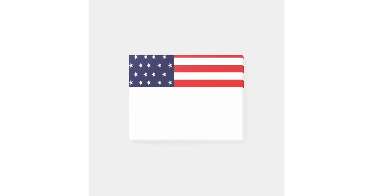 American Flag Post-it Notes | Zazzle