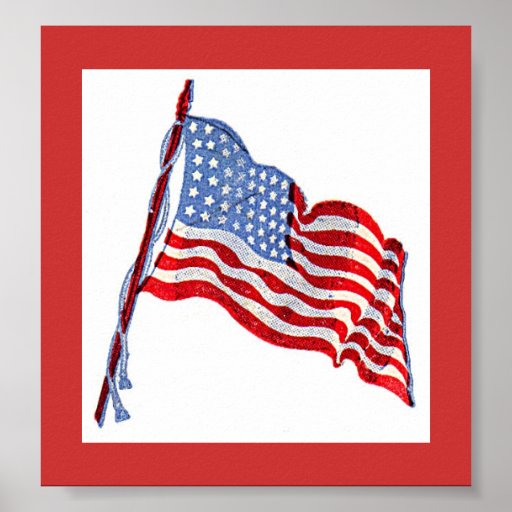 American Flag Poster | Zazzle