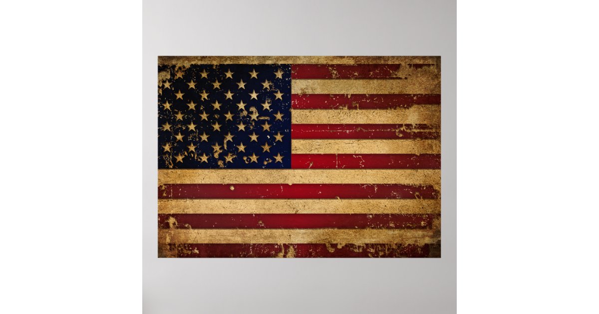 American Flag Poster | Zazzle