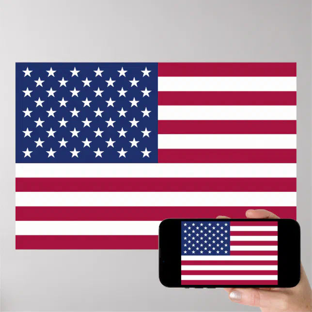 American Flag Poster | Zazzle