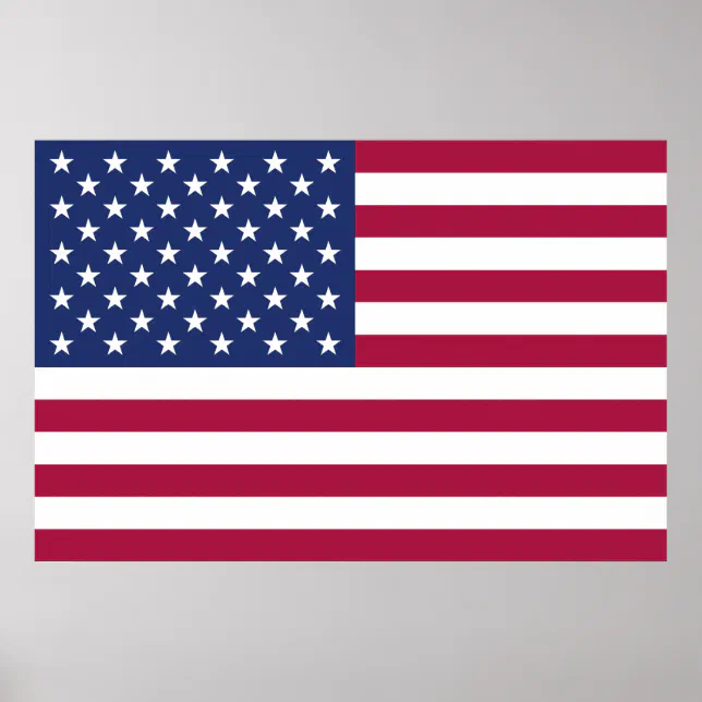 American Flag Poster | Zazzle