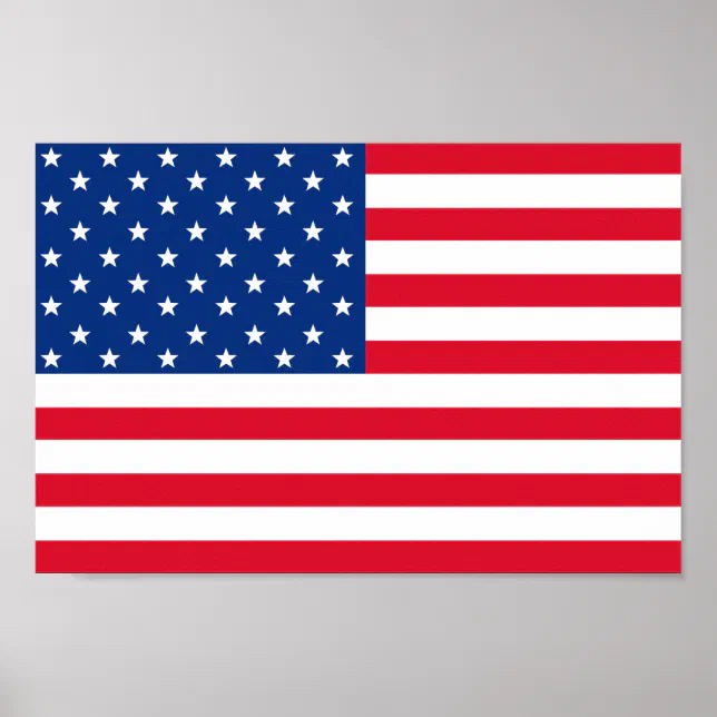 American Flag Poster | Zazzle