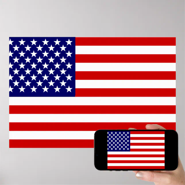 American flag poster | Zazzle