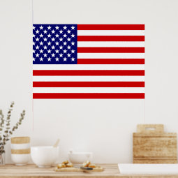 American flag poster | Zazzle