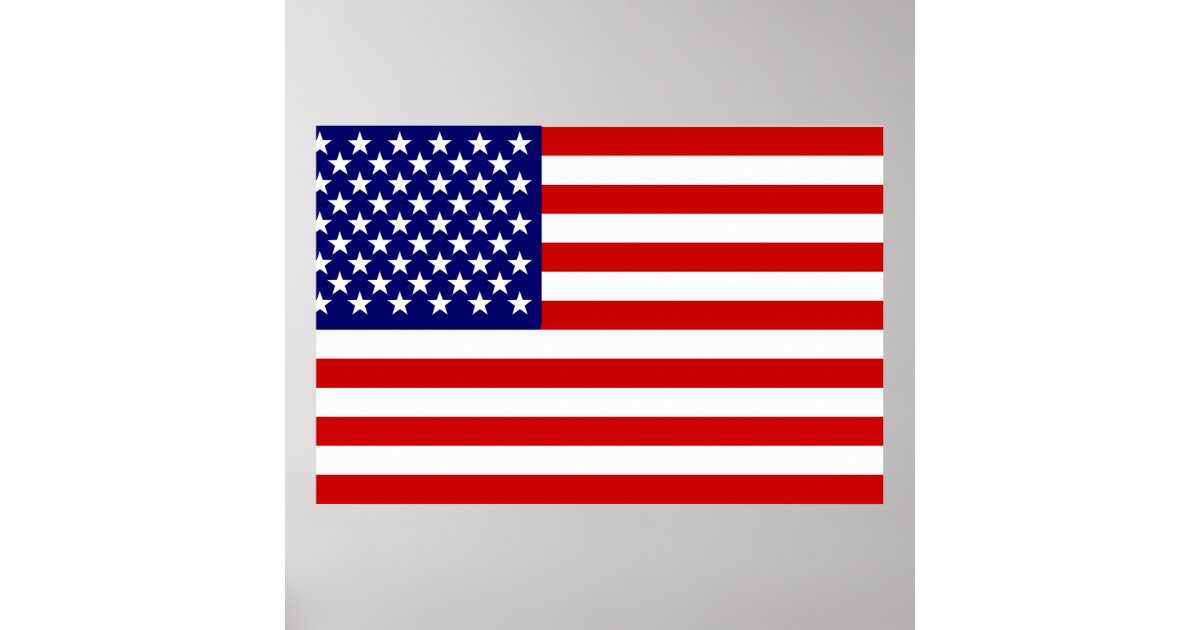 American flag poster | Zazzle