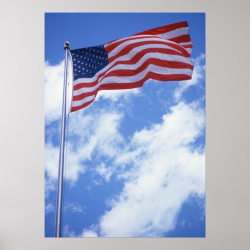 American Flag poster | Zazzle