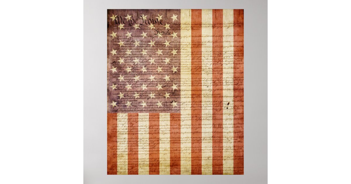American Flag Poster | Zazzle