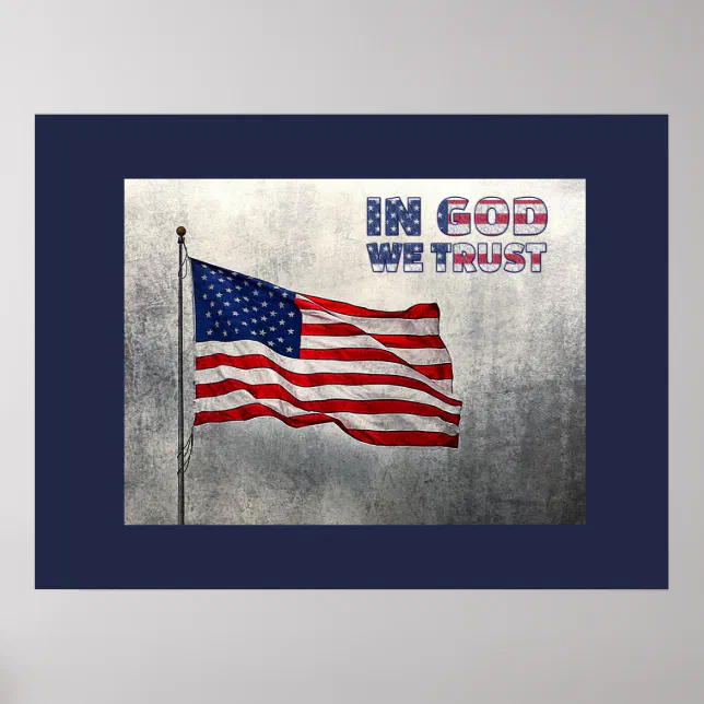 American Flag Poster | Zazzle