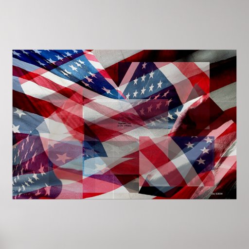 American Flag Poster | Zazzle