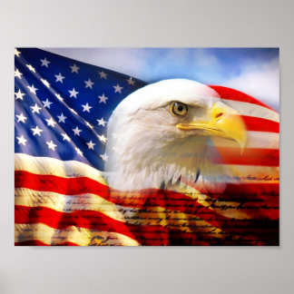 American Flag Posters | Zazzle