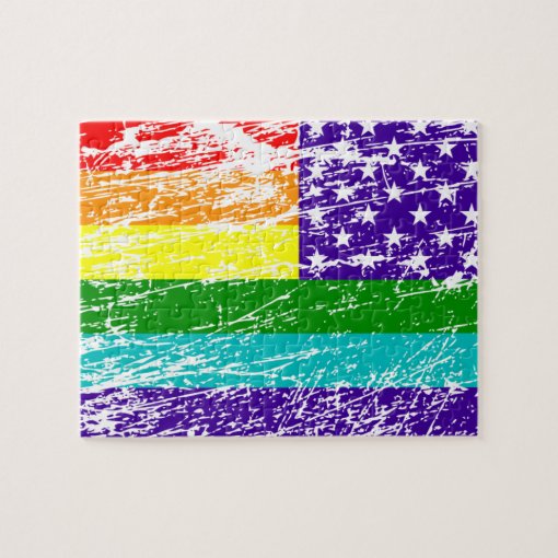 American Flag Pride Jigsaw Puzzle | Zazzle