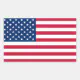 American Flag Rectangular Sticker | Zazzle