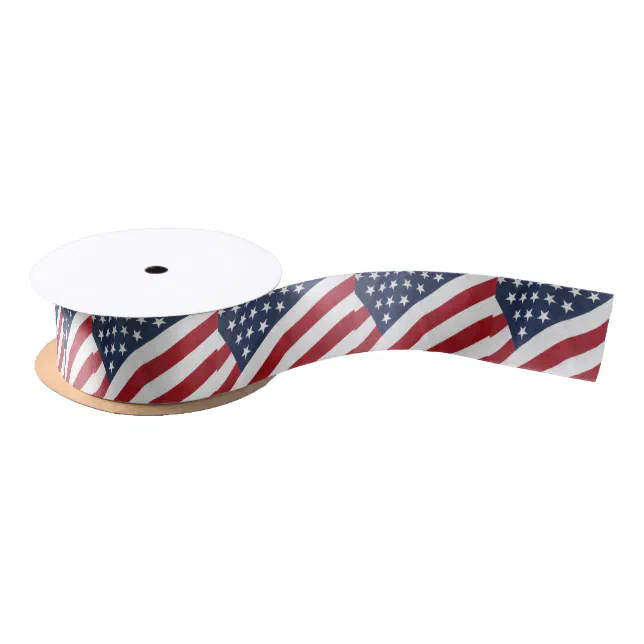 American Flag Ribbon | Zazzle