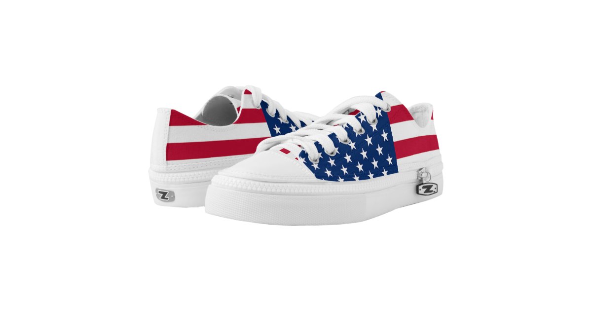American Flag Shoes | Zazzle