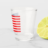 American Flag Shot Glass | Zazzle